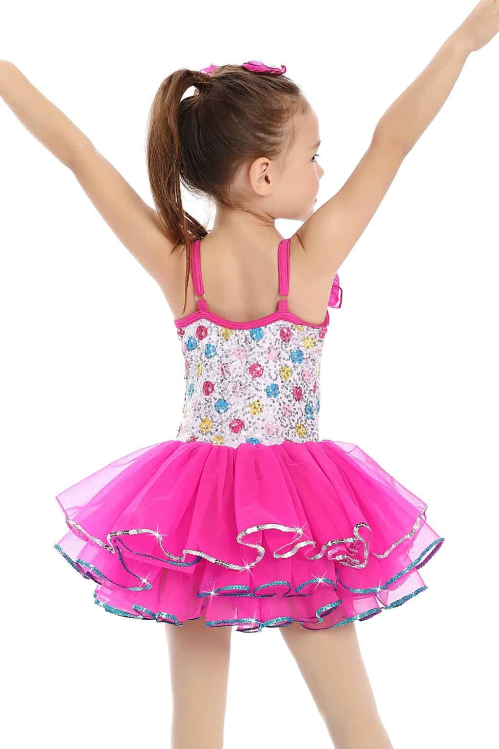 Childs pink Ballet dancewear with tutu- SHOW STARTING