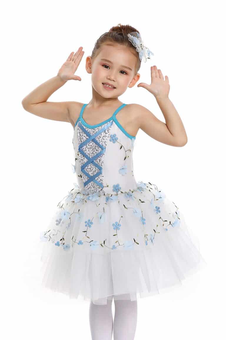 Childs pink Ballet dancewear with tutu- SHOW STARTING