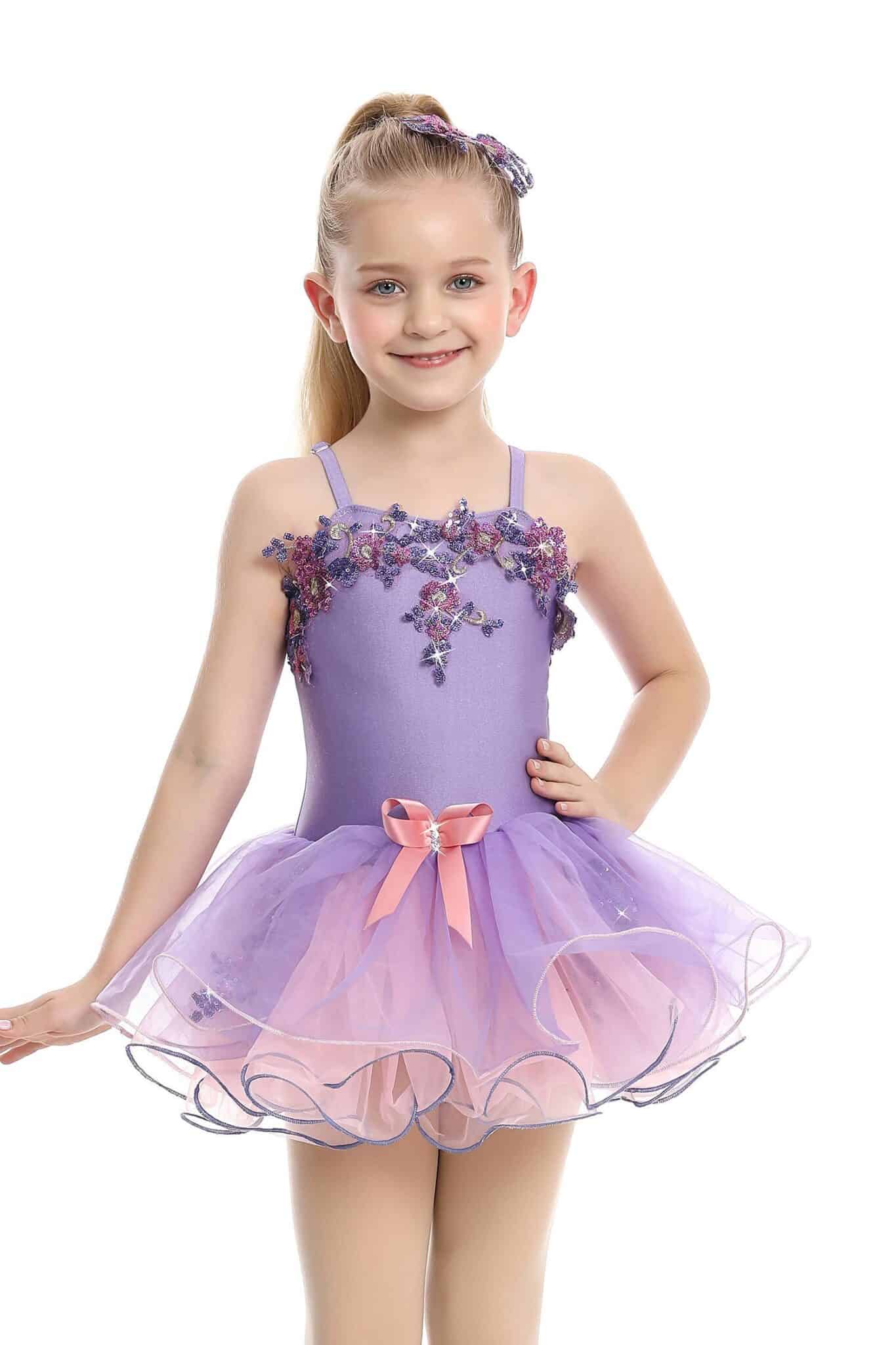 Childs pink Ballet dancewear with tutu- SHOW STARTING