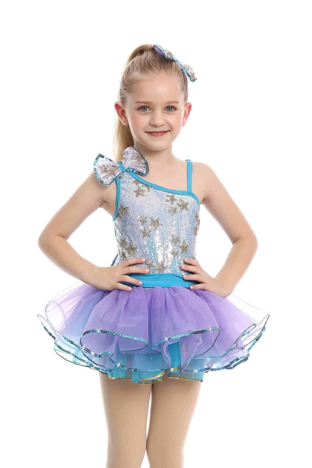 Childs pink Ballet dancewear with tutu- SHOW STARTING