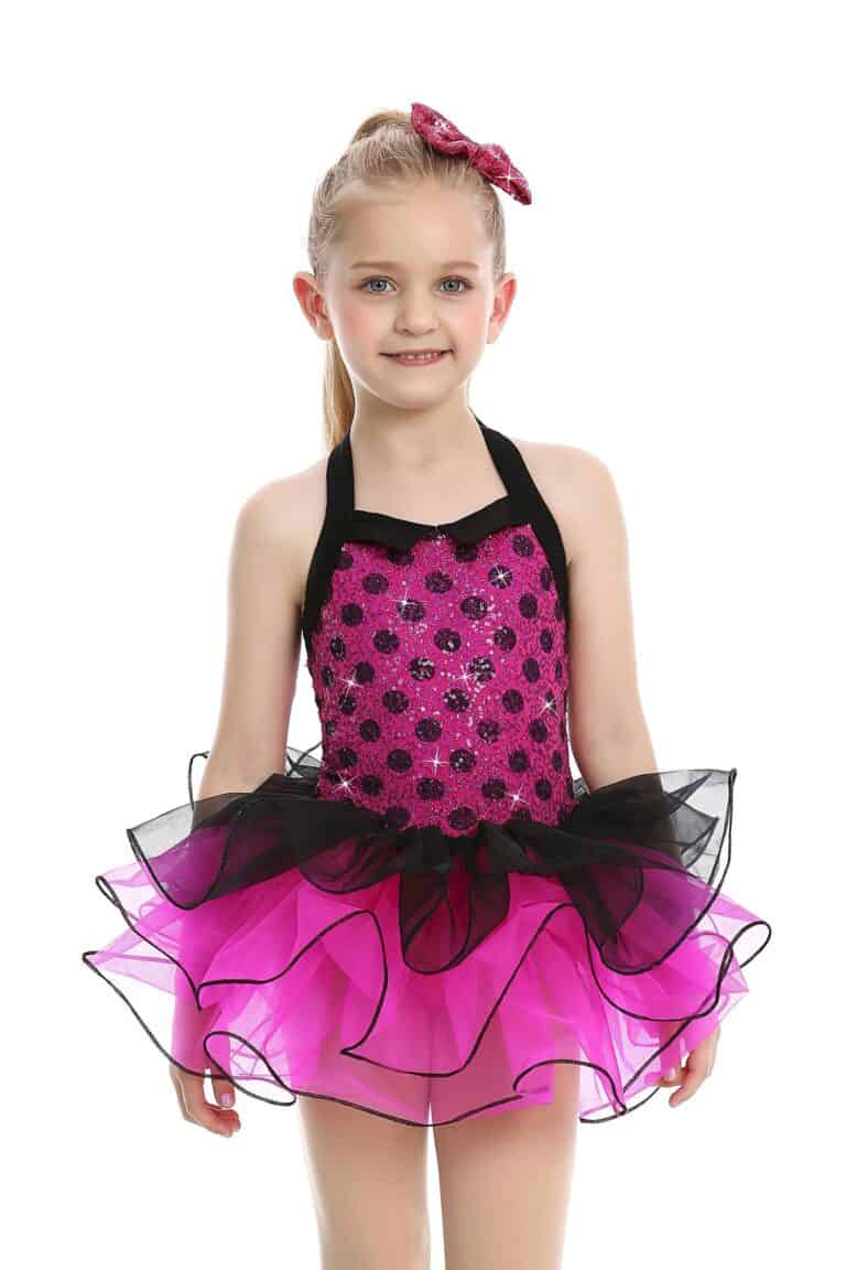 Childs pink Ballet dancewear with tutu- SHOW STARTING