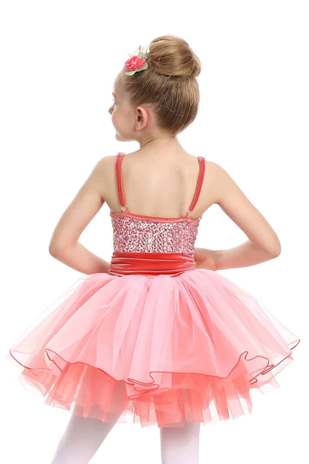 Childs pink Ballet dancewear with tutu- SHOW STARTING