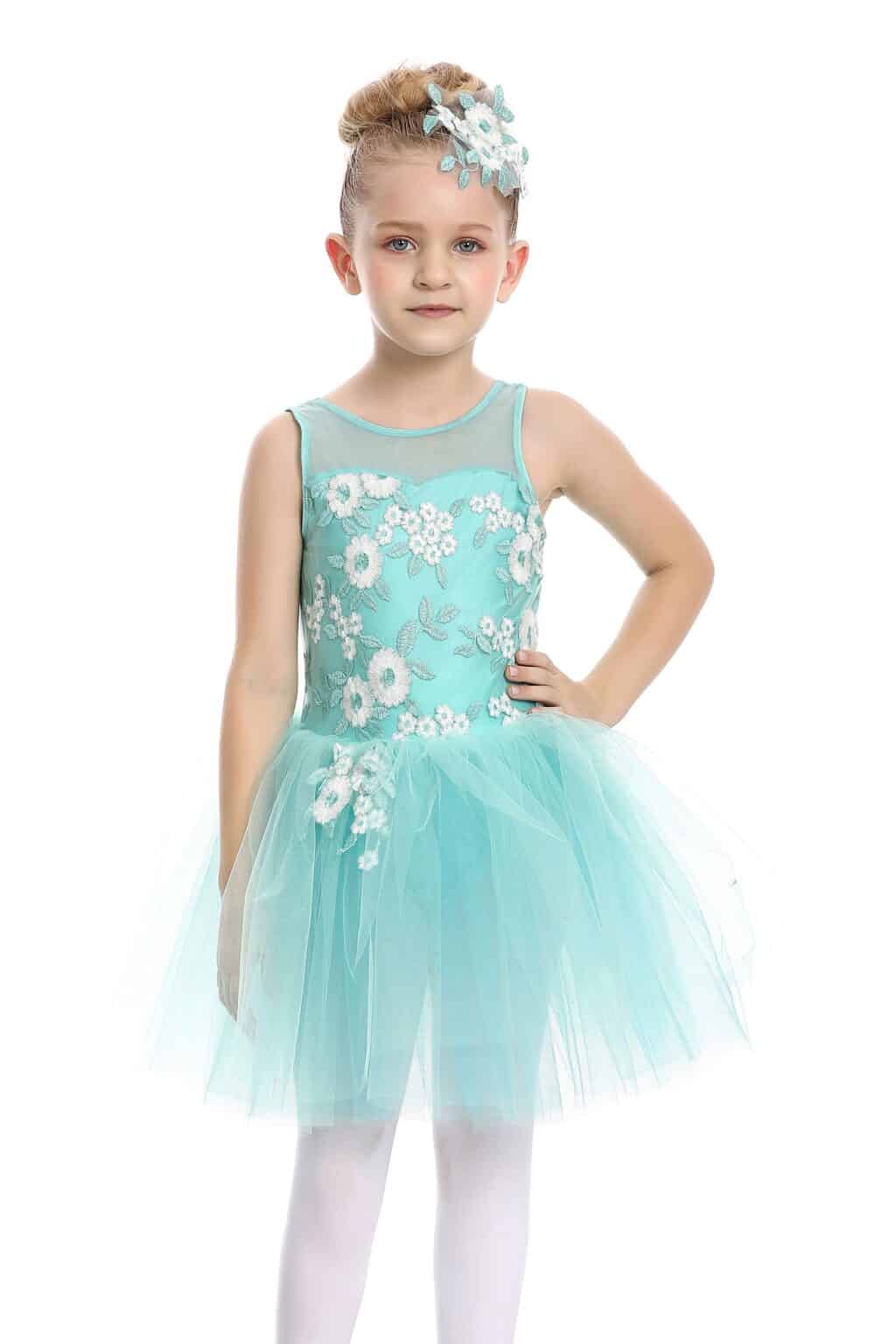 Childs pink Ballet dancewear with tutu- SHOW STARTING