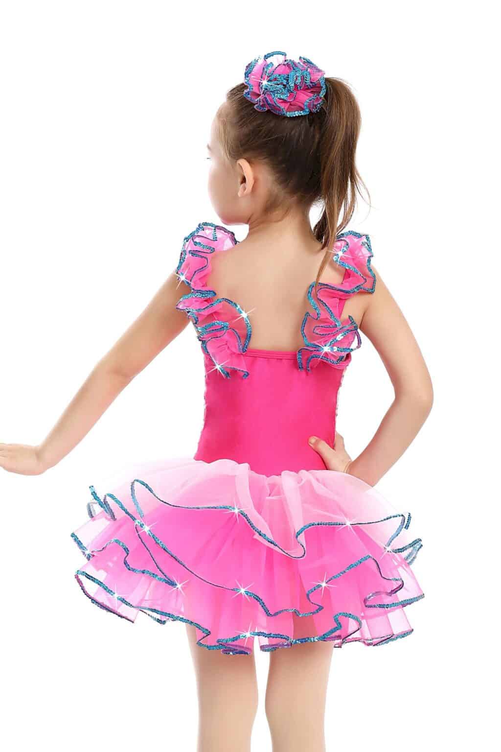 Childs pink Ballet dancewear with tutu- SHOW STARTING