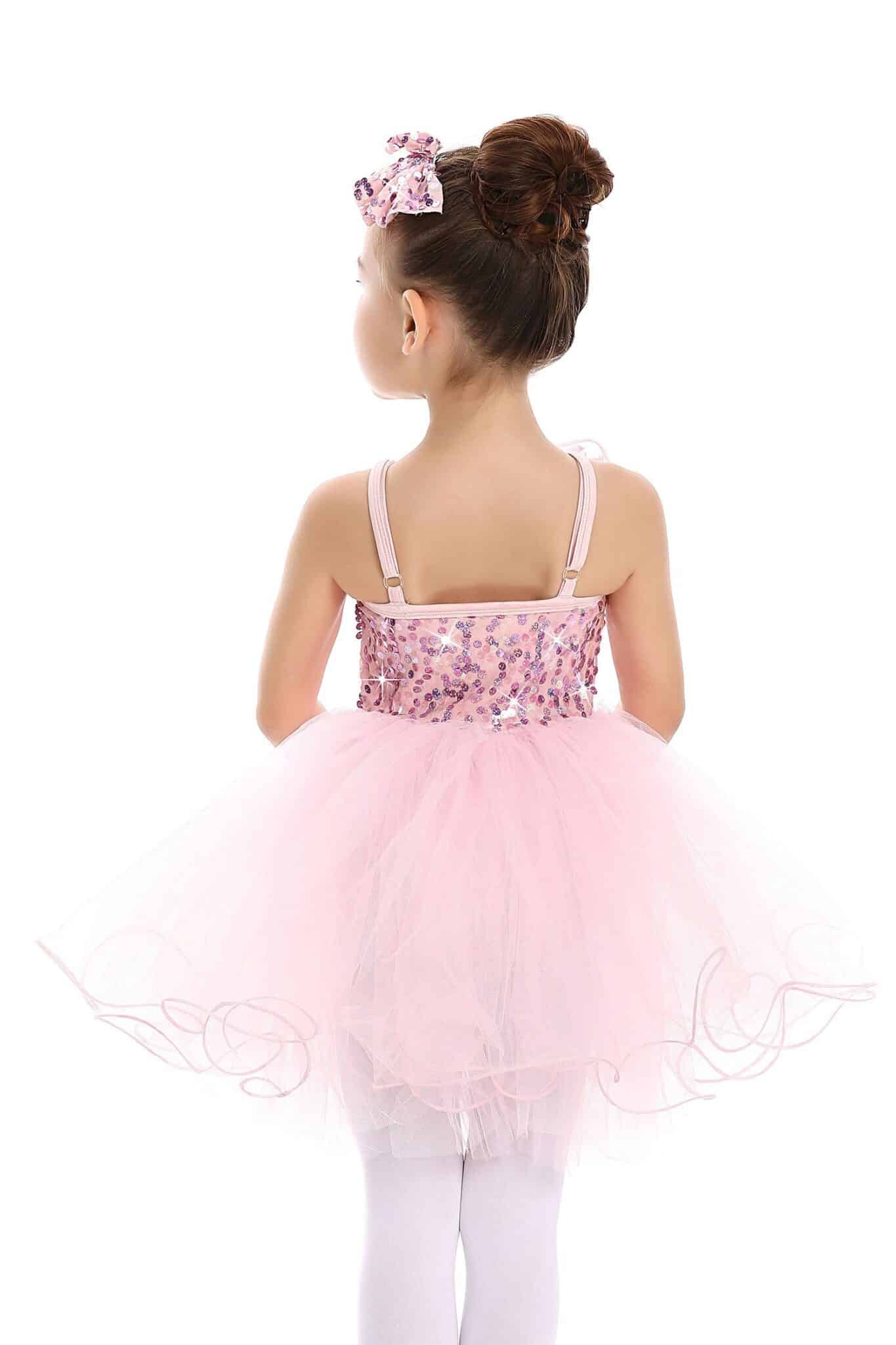 Childs pink Ballet dancewear with tutu- SHOW STARTING