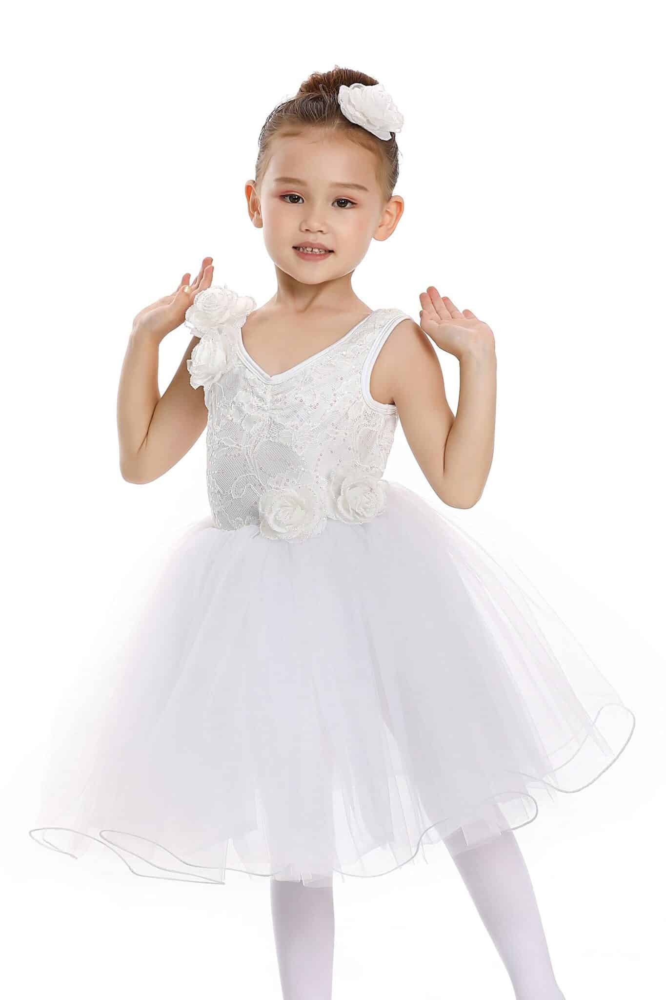 Childs pink Ballet dancewear with tutu- SHOW STARTING