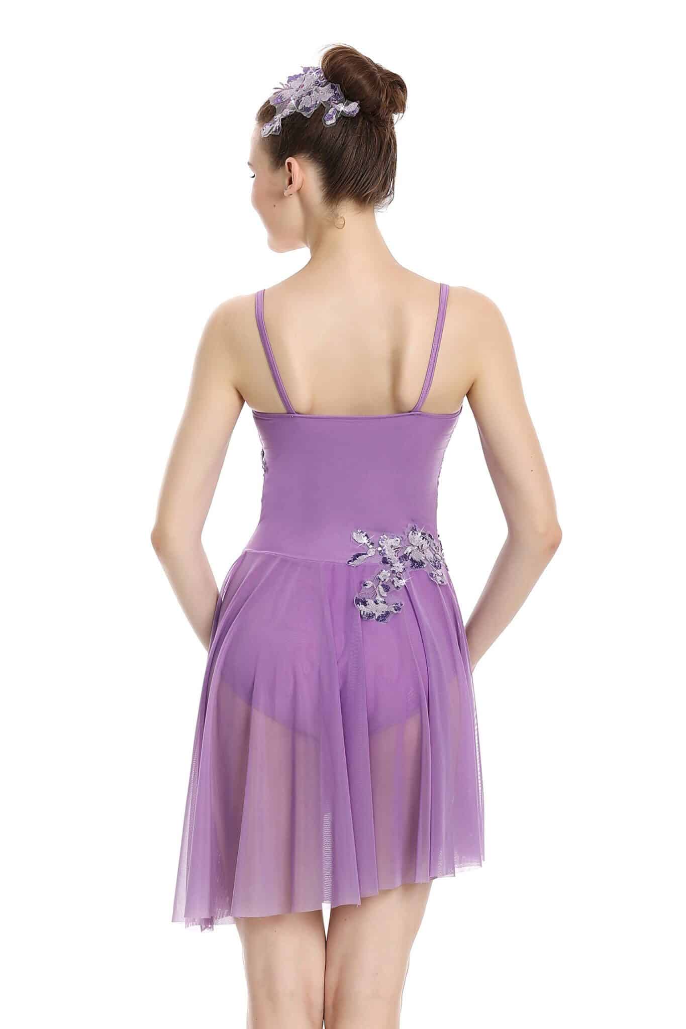 Purple Lyrical and Contemporary or Greek Dancewear